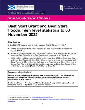 Fillable Online Social Security Scotland Equality Impact Assessment ...