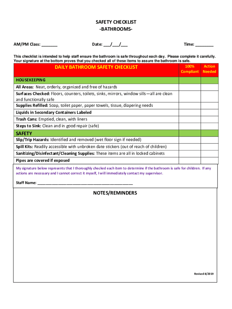 Fillable Online Workplace Safety Inspection TemplatesPDFSafetyCulture ...
