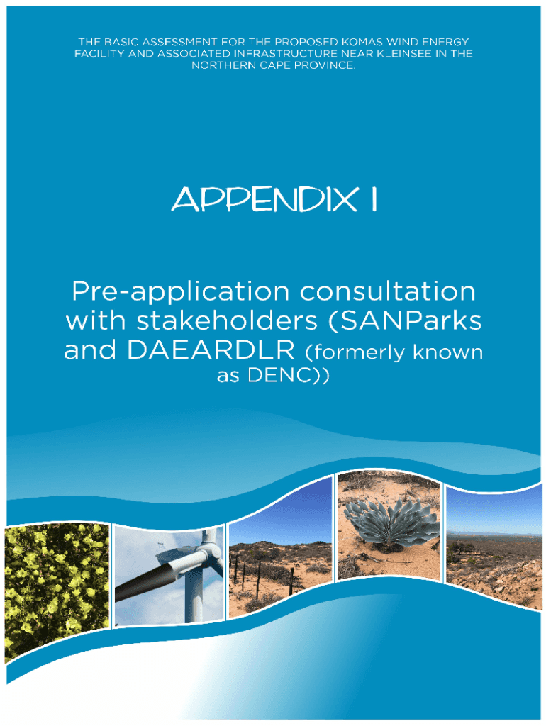 Fillable Online APPENDIX D Specialist Reports and Terms of Reference Fax Email Print - pdfFiller