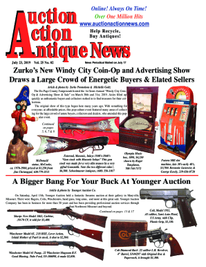 Fillable Online Auction Action Antique News Fax Email Print - pdfFiller