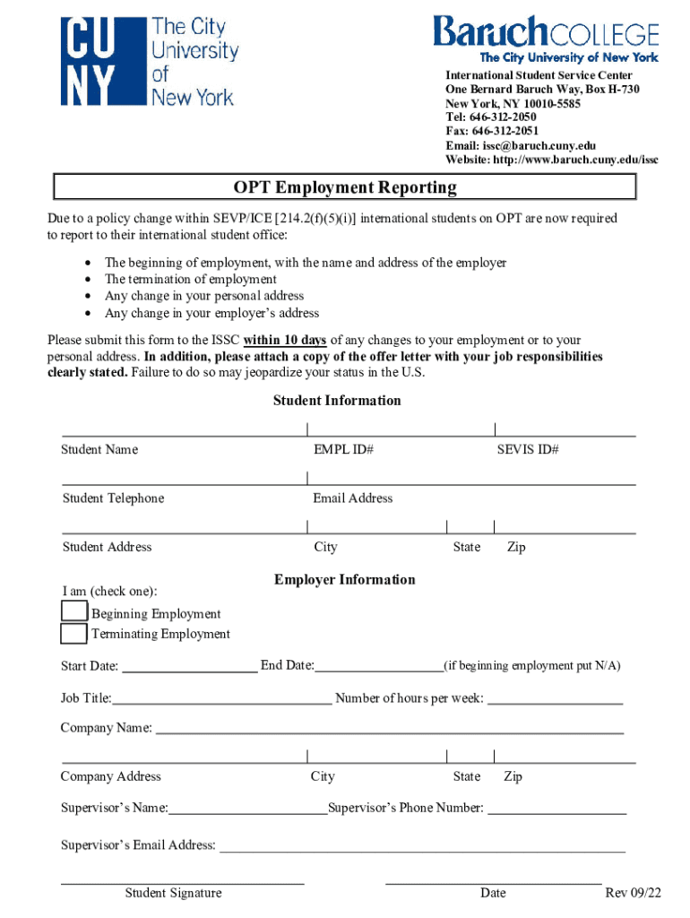 Fillable Online optional practical training stem extension checklist ...