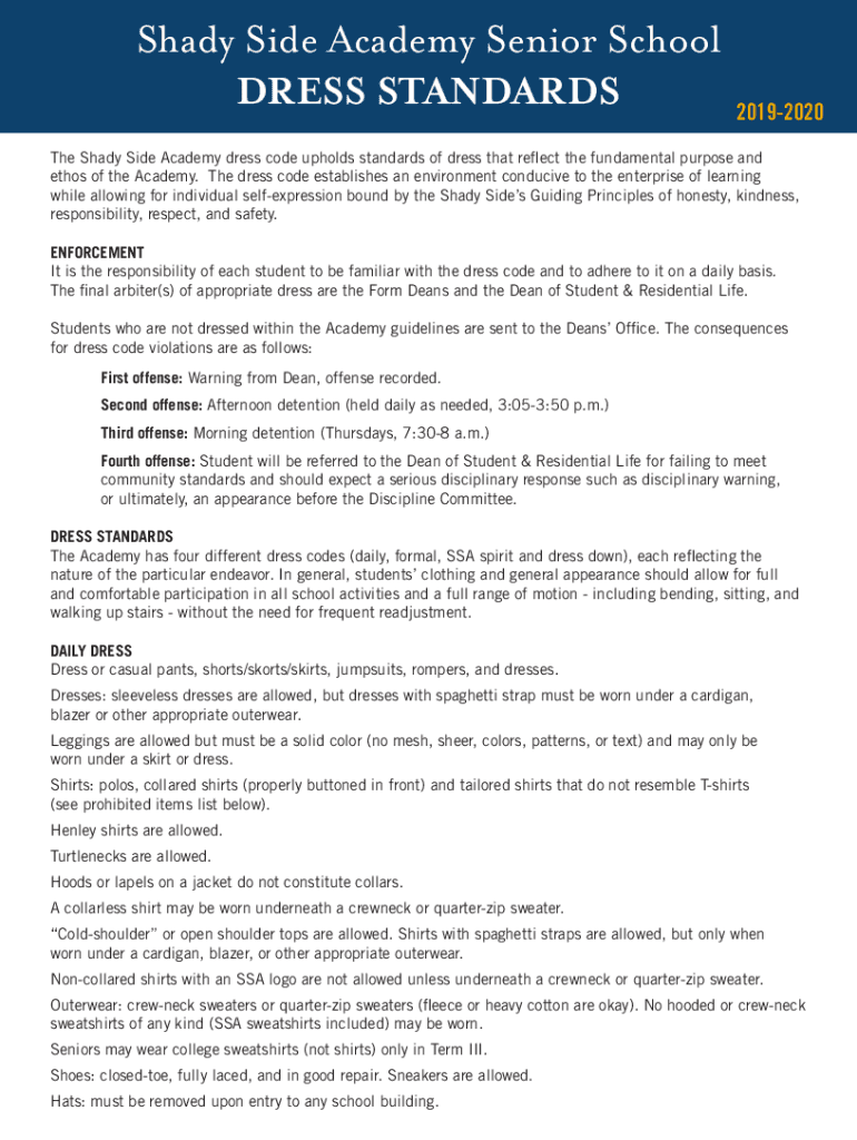 Fillable Online Uniform Policy/Dress Codes: School Staff and Parent ...