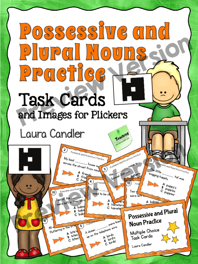 Fillable Online Poetry Task Cards (with Images for Plickers) - Laura ...