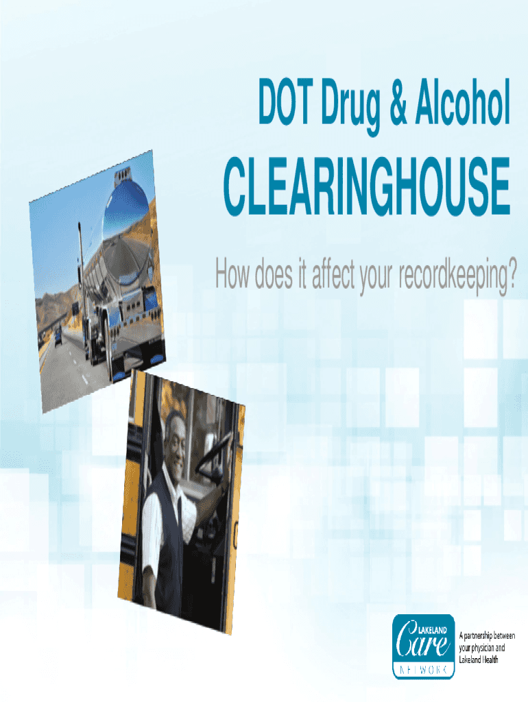 Fillable Online What You Need to Know about DOT Drug Testing Fax Email ...