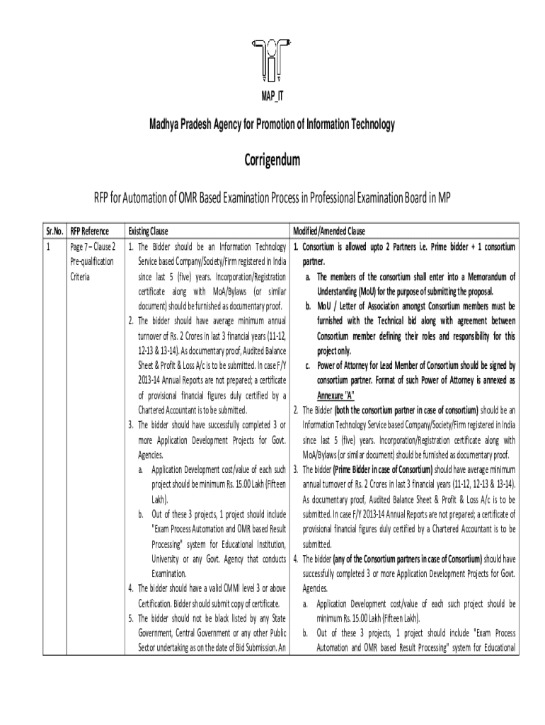 Fillable Online Request for Proposal (RFP) Engagement of TPA for Online ...