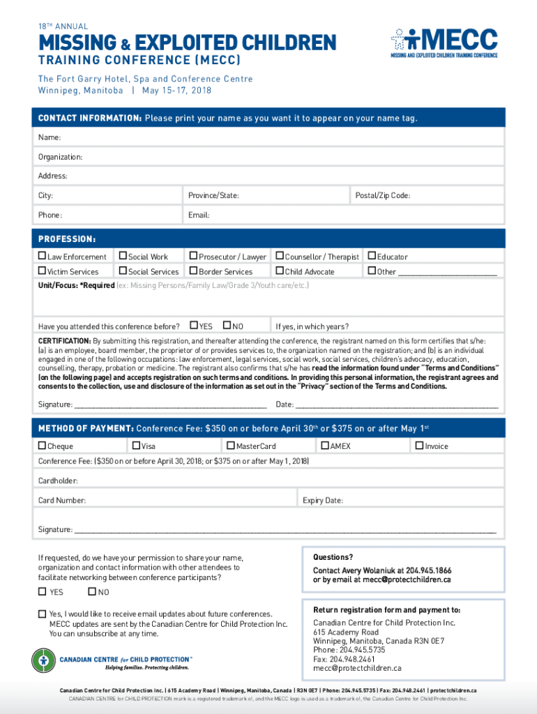 Fillable Online U.S. Attorney's Office Releases First Annual Missing and ... Fax Email Print ...