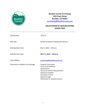 Fillable Online How to Write a Statement of Qualifications - DGS (ca.gov) Fax Email Print ...