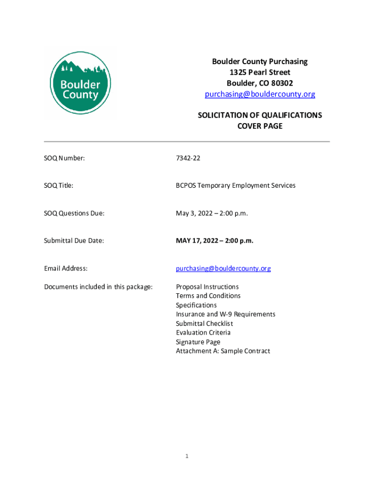 Fillable Online How to Write a Statement of Qualifications - DGS (ca ...