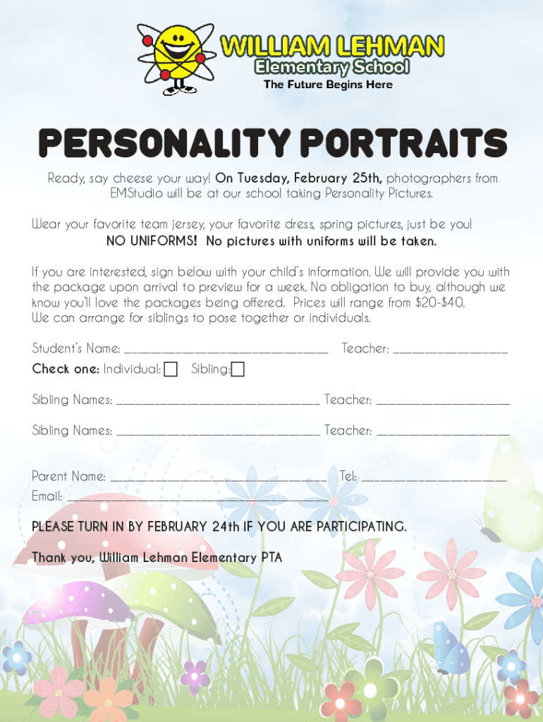 Fillable Online How to Express Your Personality in Your Senior Photos Fax Email Print - pdfFiller