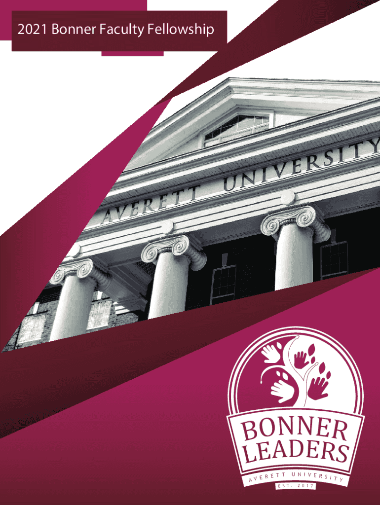 Fillable Online The Corella & Bertram F. Bonner Foundation Fax Email ...