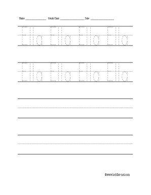 Fillable Online Worksheet for tracing and writing the name Ella. Name ...