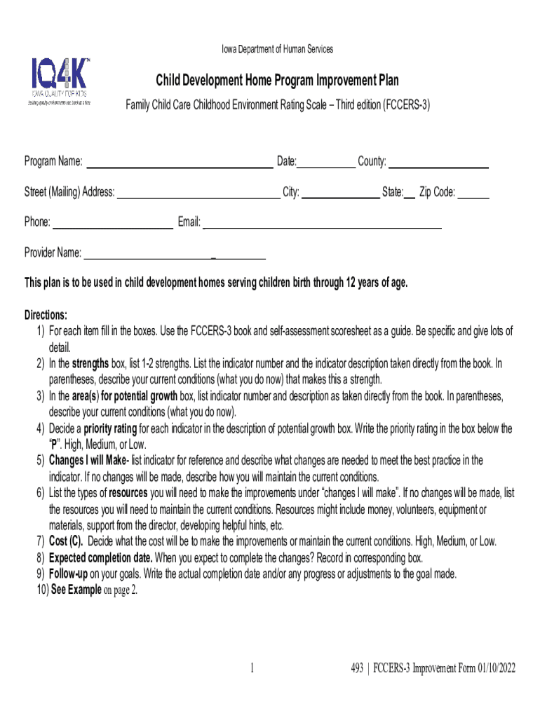 Fillable Online Family Child Care Environment Rating Scale, Third ...