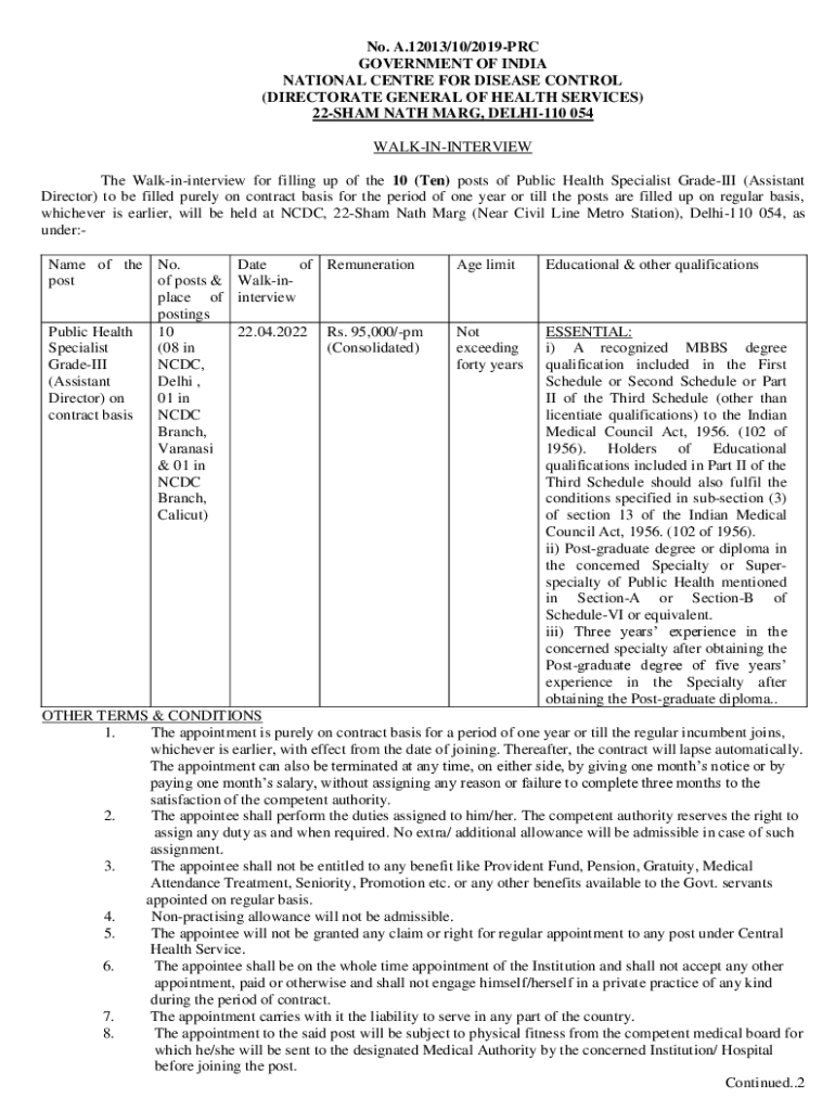 Fillable Online ncdc gov 22-SHAM NATH MARG, DELHI-110 054 Fax Email ...