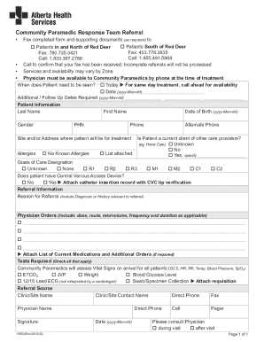 Fillable Online CE-Community-Paramedicine-Referral-Form.pdf Fax Email ...