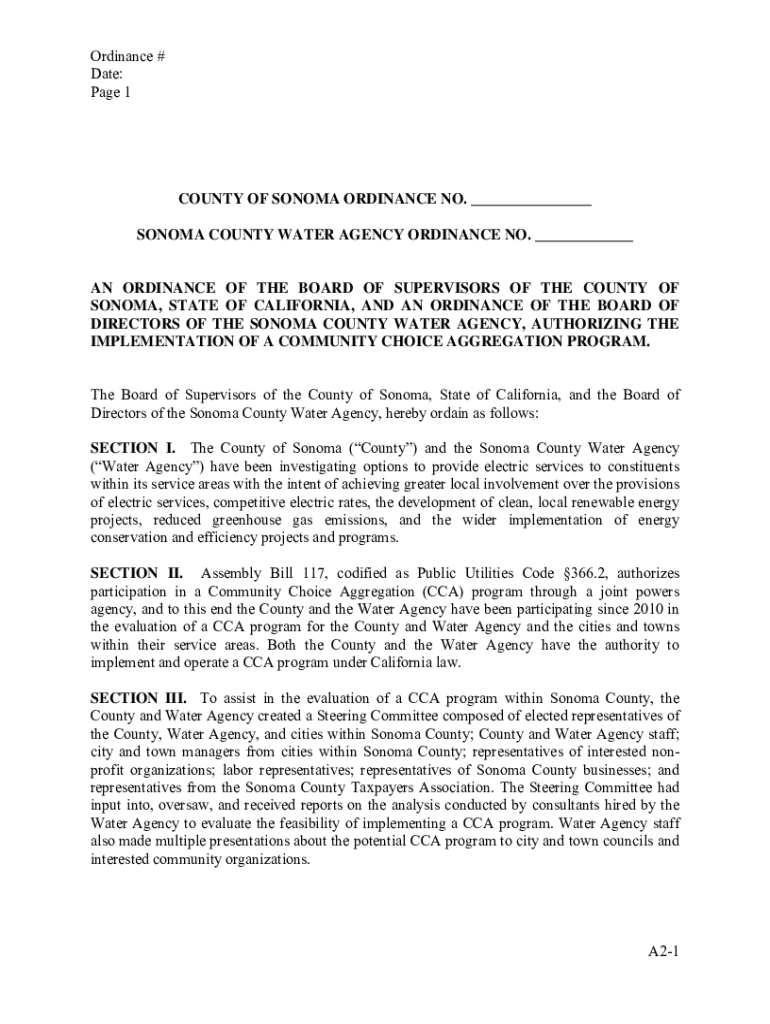 Fillable Online The rise of community choice aggregation and its ...