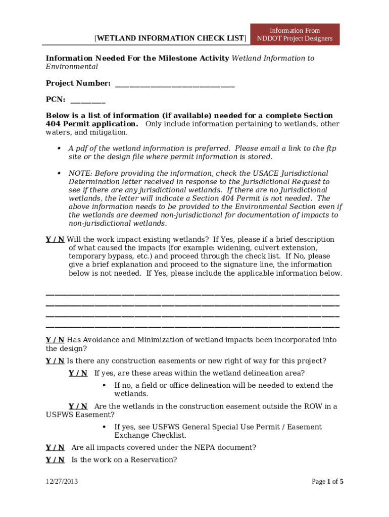 Guide to Completing the Nationwide Permit Ination Doc Template | pdfFiller