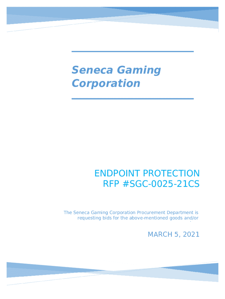 seneca gaming corporation - SEC.gov Doc Template | pdfFiller