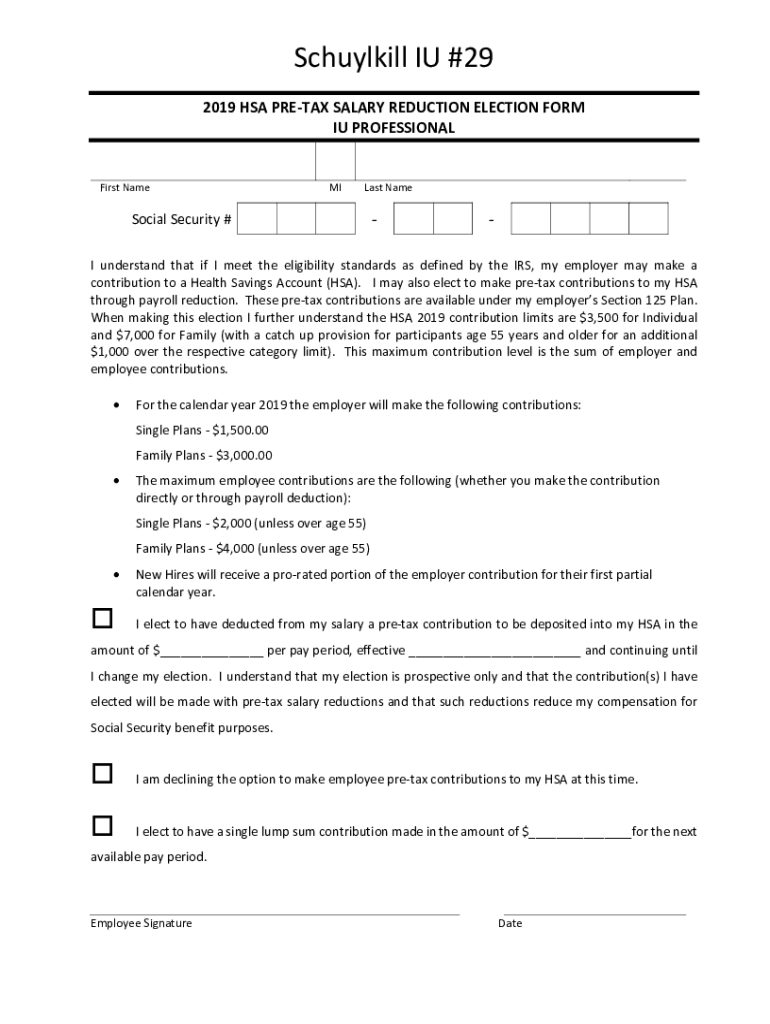 Fillable Online Resources / Benefits Forms - Schuylkill Intermediate ...