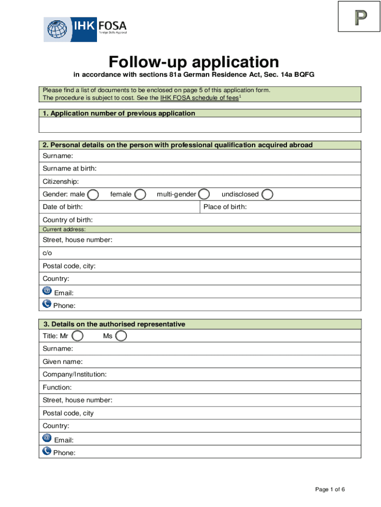 Fillable Online How to Fill in the German Visa Application Form 2020 ...