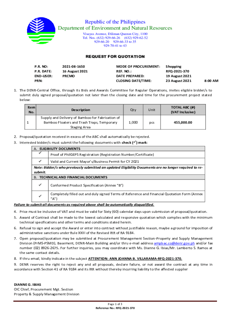 Fillable Online DENR-Administrative-Order-2021-05.pdf - UP College of ...
