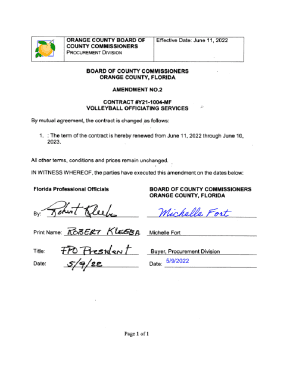 Fillable Online ftp orangecountyfl Contract Award and Short Lists ...