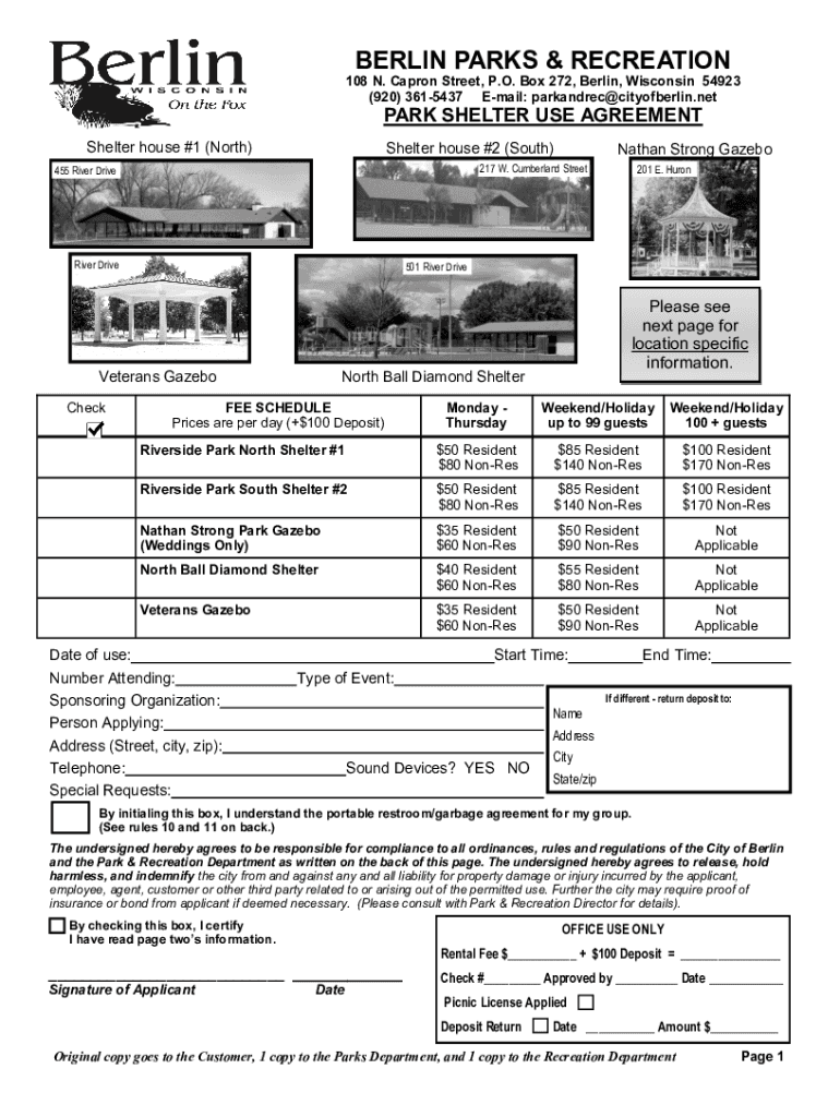 Fillable Online The Most Beautiful Parks and Green Spaces in Berlin Fax ...