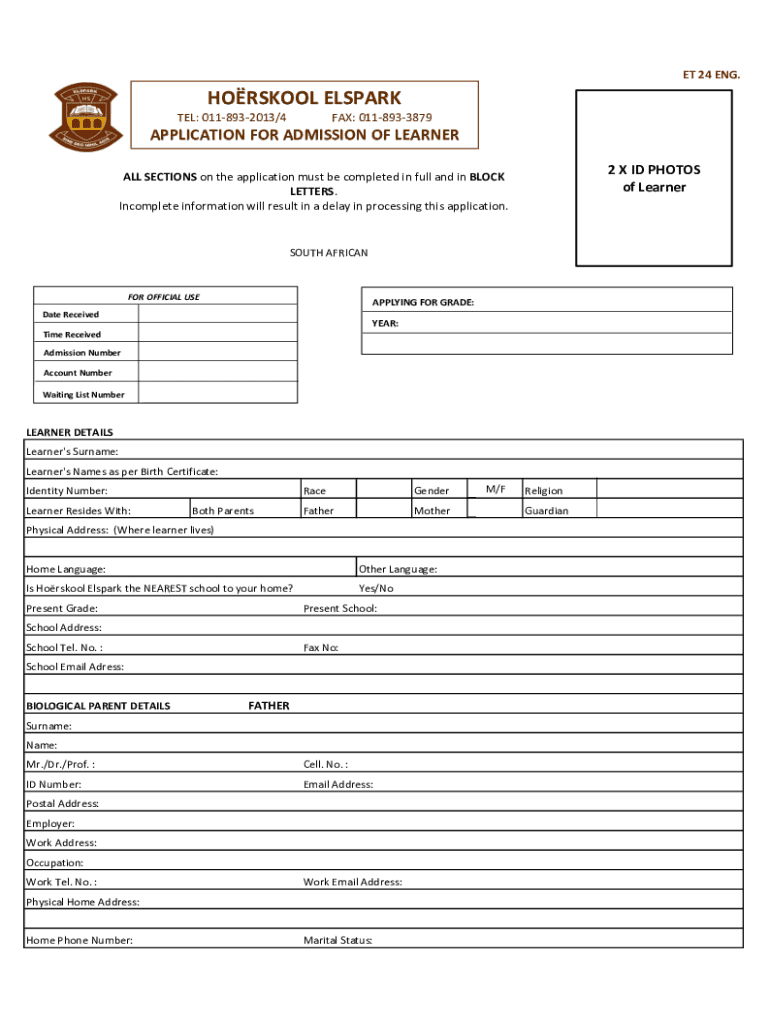 Fillable Online ET 24 ENG Fax Email Print - pdfFiller