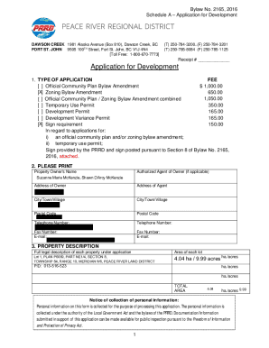 Fillable Online prrd bc Notice of Intent to Consider - Peace River ...