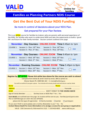 Fillable Online Decision-making Controls for NDIS Participant Plans Fax ...