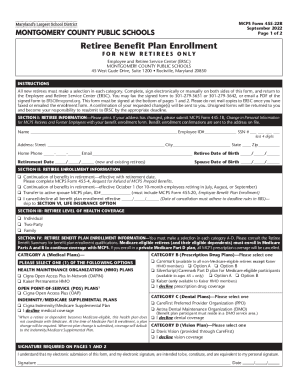 Fillable Online MCPS Form 455-22R Fax Email Print - pdfFiller