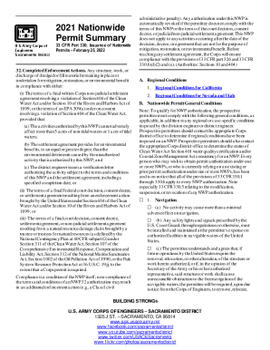 Fillable Online Public Notice to reissue Nationwide Permits and ...