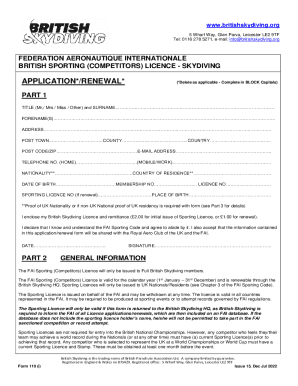 Fillable Online tandem skydiving instructor medical certificate Fax ...