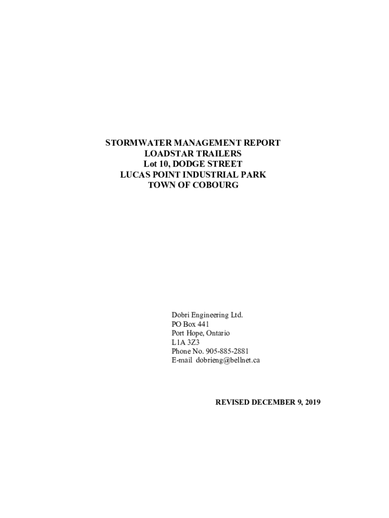 Fillable Online SWM report LOADSTAR dec-9-19 Fax Email Print - pdfFiller