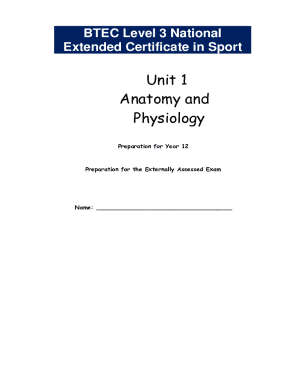 Fillable Online Pearson Level 3 BTEC National Extended Certificate in ...