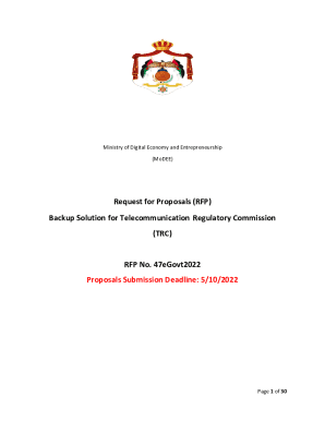 Fillable Online Request for Proposals (RFP) Backup Solution for ... Fax ...