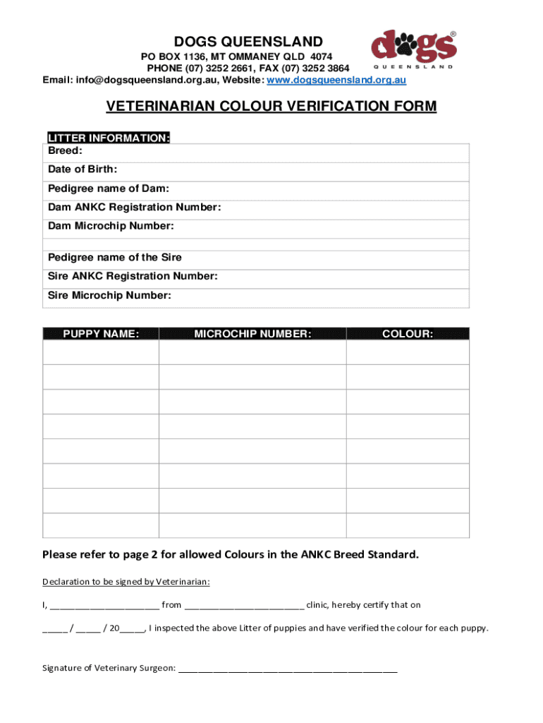 Fillable Online warning** To All Breeders Who Use The Limited Register Fax Email Print - pdfFiller