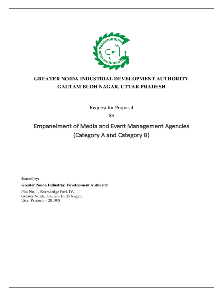 Fillable Online Request for proposal (RFP) for Empanelment of Creative ...