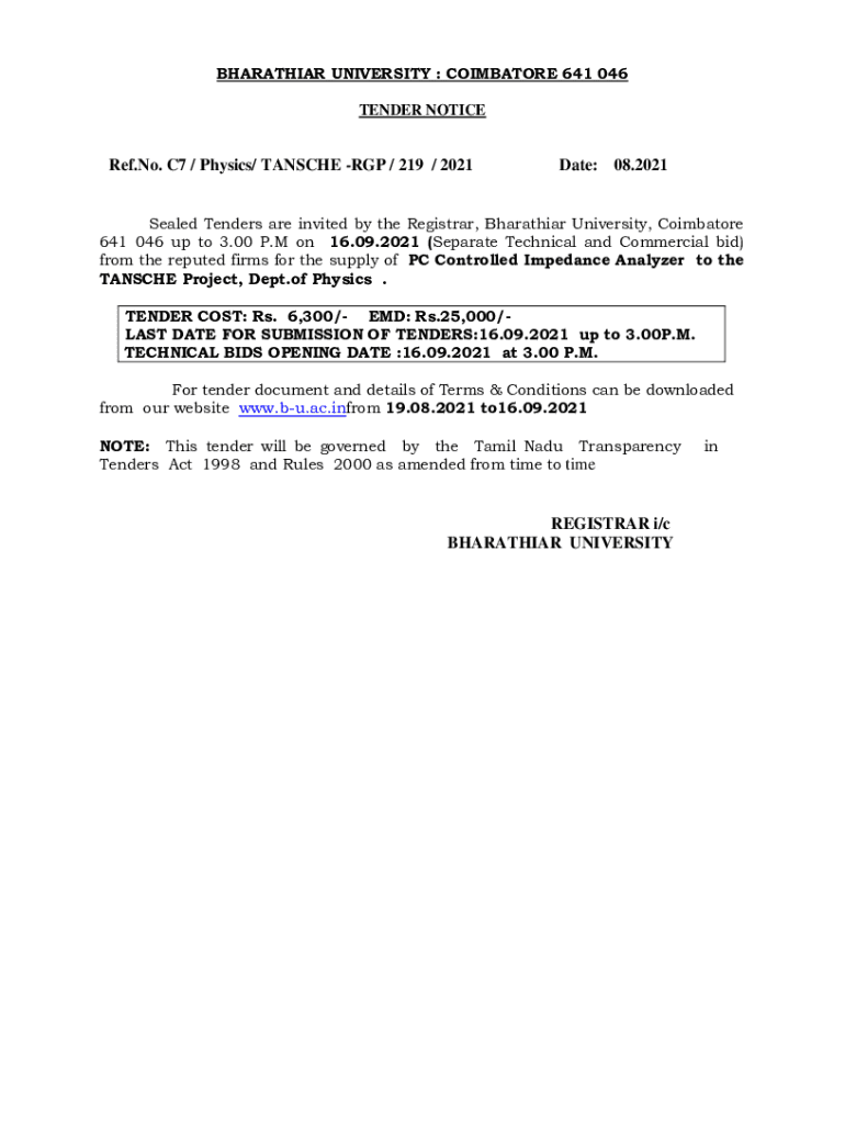 Fillable Online Thermal Vacuum Coating unit to the TANSCHE project ...