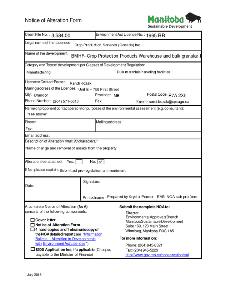 Fillable Online Legal name of the Licencee: Fax Email Print - pdfFiller