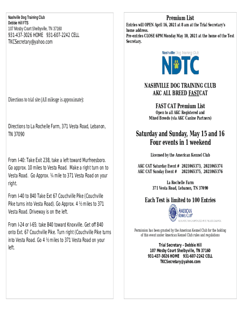 Akc Lure Coursing Entry - Fill Online, Printable, ... Doc Template ...