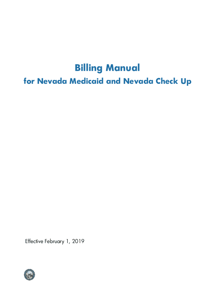 Fillable Online Nevada Check Up (NCU) Application Children's Health ...