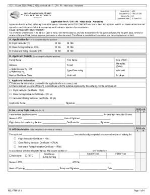 Fillable Online FRM.LIC.026Application for FI / CRI / IRI - Initial ...