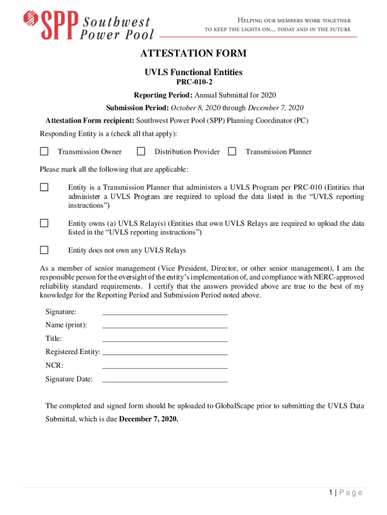 Fillable Online SPP Standard of Conduct - Southwest Power Pool Fax ...