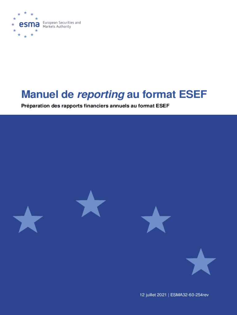 Fillable Online ESMA updates the European Single Electronic Format ... Fillable Online ESMA updates the European Single Electronic Format ...