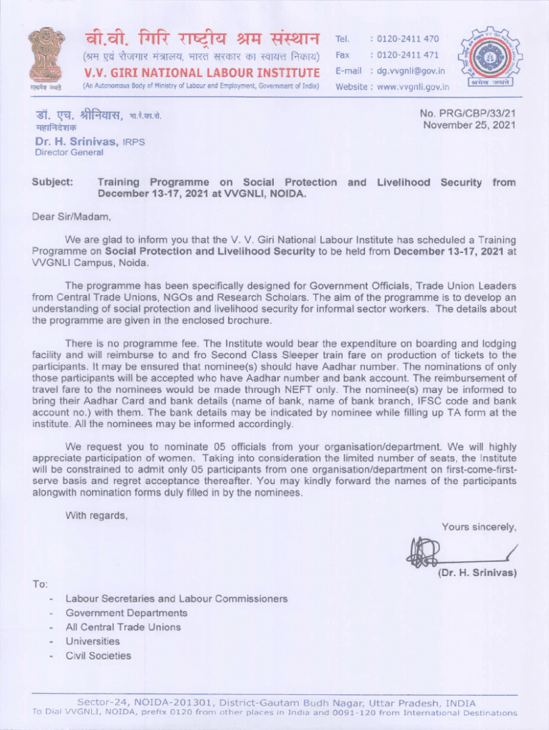 Fillable Online AAPLU team takes part in training camp at National ...