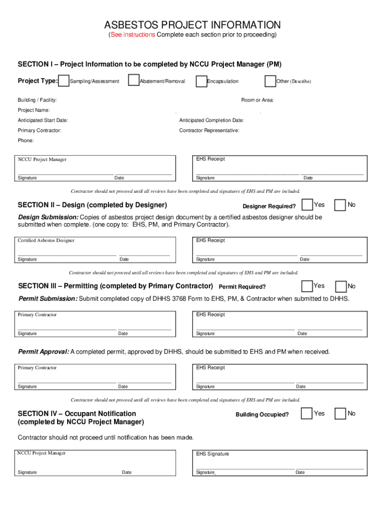 Fillable Online Environmental Health and Safety Forms and Documents Fax ...