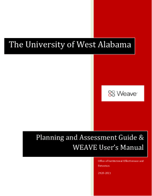 Fillable Online Fillable Online uwa WEAVE User Manual and Planning ...