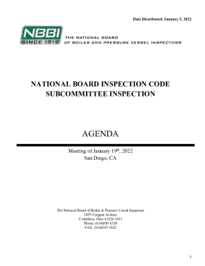 Fillable Online National Board Inspection Code (NBIC) Fax Email Print ...