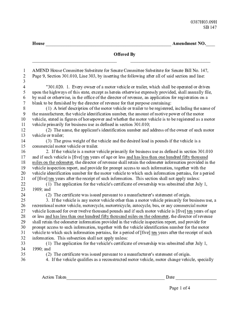 Fillable Online Senate Bill 147 - Bill Detail - Delaware General ...