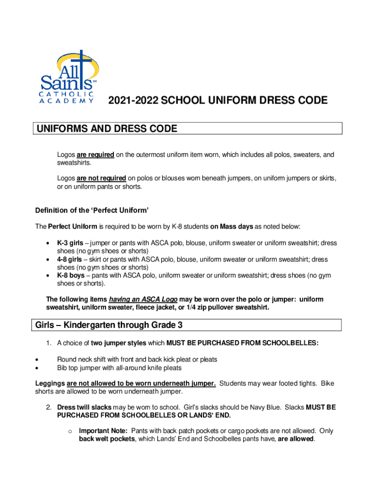 Fillable Online Uniform and Dress Code - Great Hearts Western Hills Fax ...